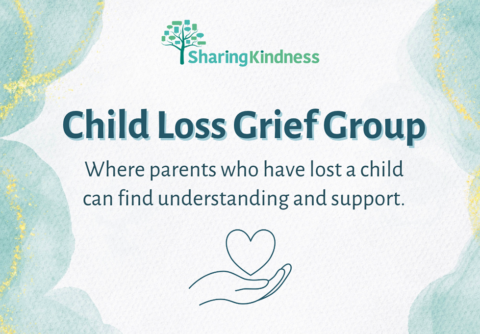 Child Loss Grief Group Sharing Kindness